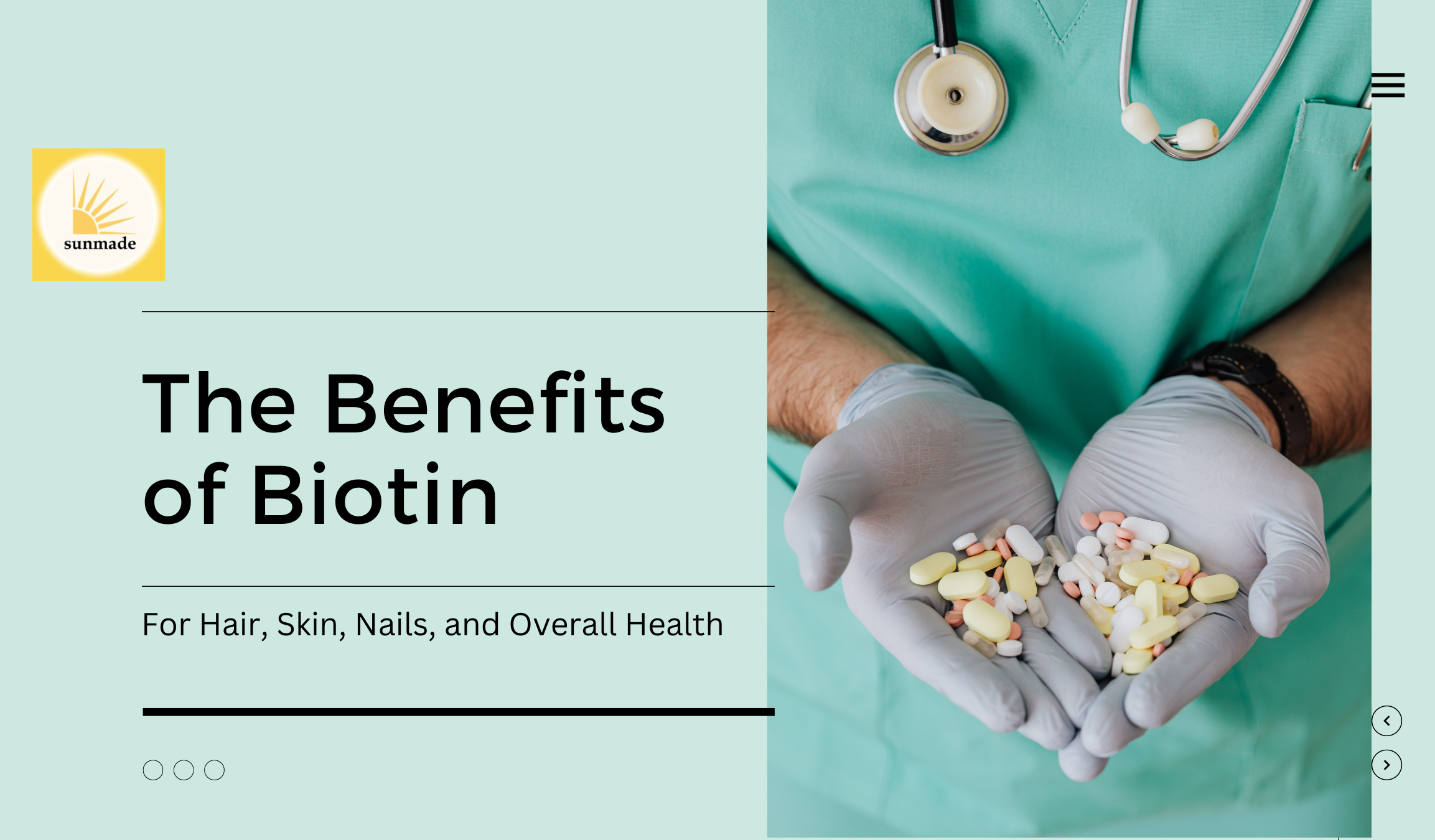 Biotin Ingredient Benefits for Hair, Skin & Nails | Sunmade Hair