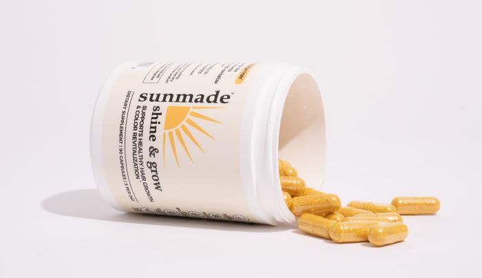 Women's Hair Growth Vitamin Supplements Vegan Capsules Pack – Sunmade Hair